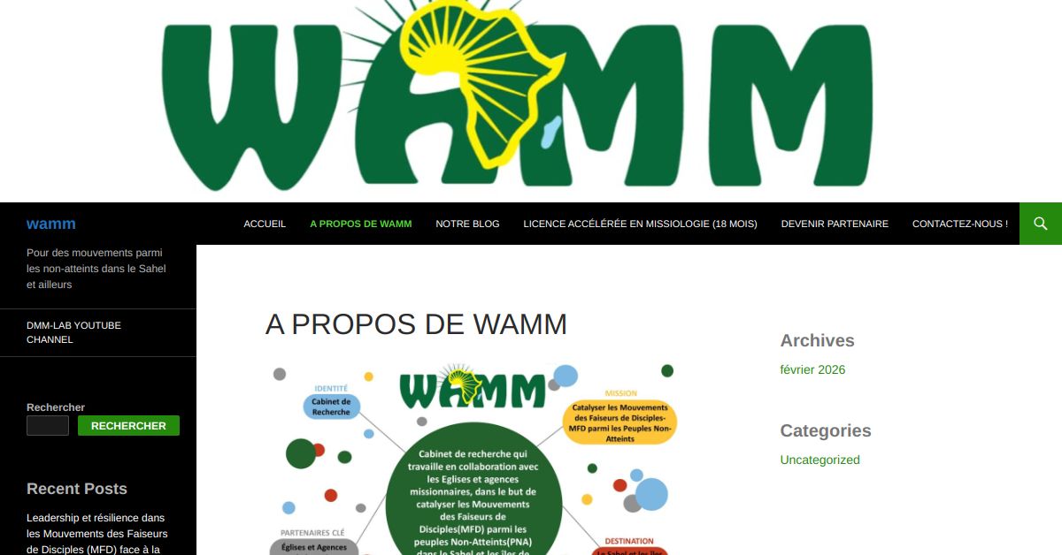 A Propos de WAMM | wamm